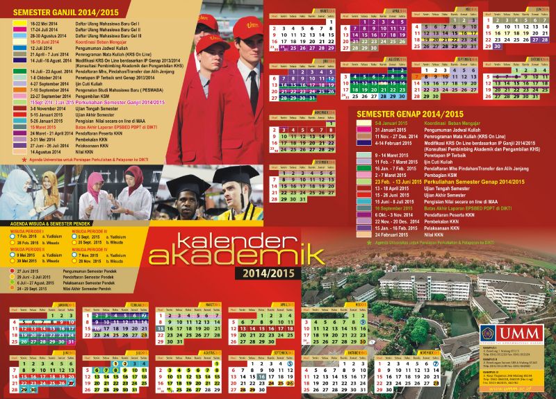 Kalender Akademik – Biro Pendidikan & Pengajaran (BPP) UMM