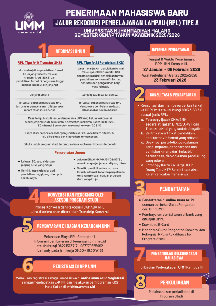 Biro Pendidikan & Pengajaran (BPP) UMM